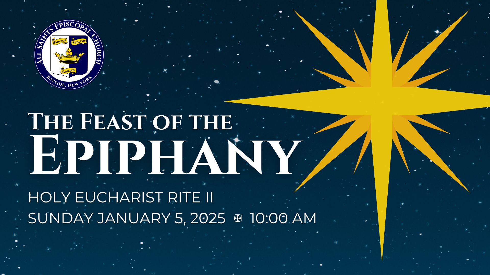 The Feast of the Epiphany - All Saints Episcopal Church | Bayside, NY
